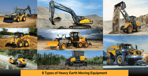 8 Types Of Heavy Earthmoving Equipment Updated [2024] | HD Hyundai CE India