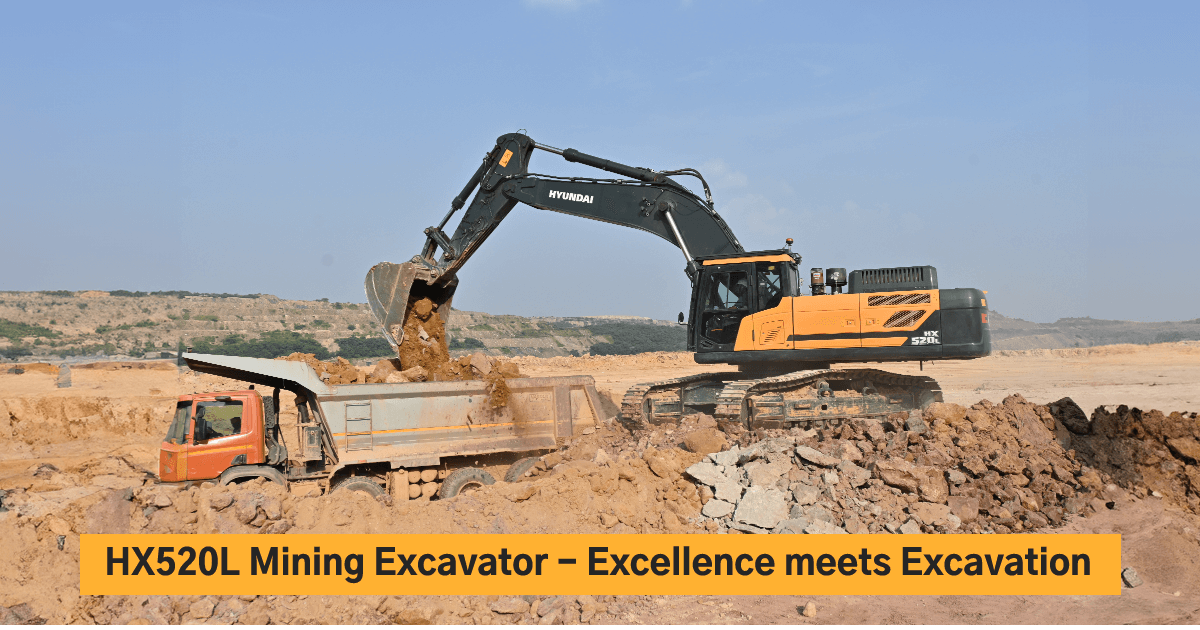Experience Excellence in Excavation with the HX520L Mining Excavator