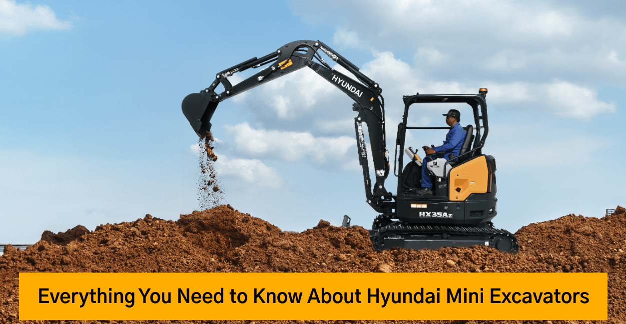 Everything About Hyundai Mini Excavators