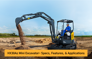 HX30Az Mini Excavator: Specifications, Features & Applications