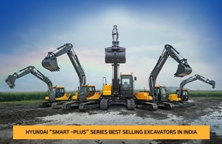SMART PLUS Series–Best Selling Excavators From Hyundai in India